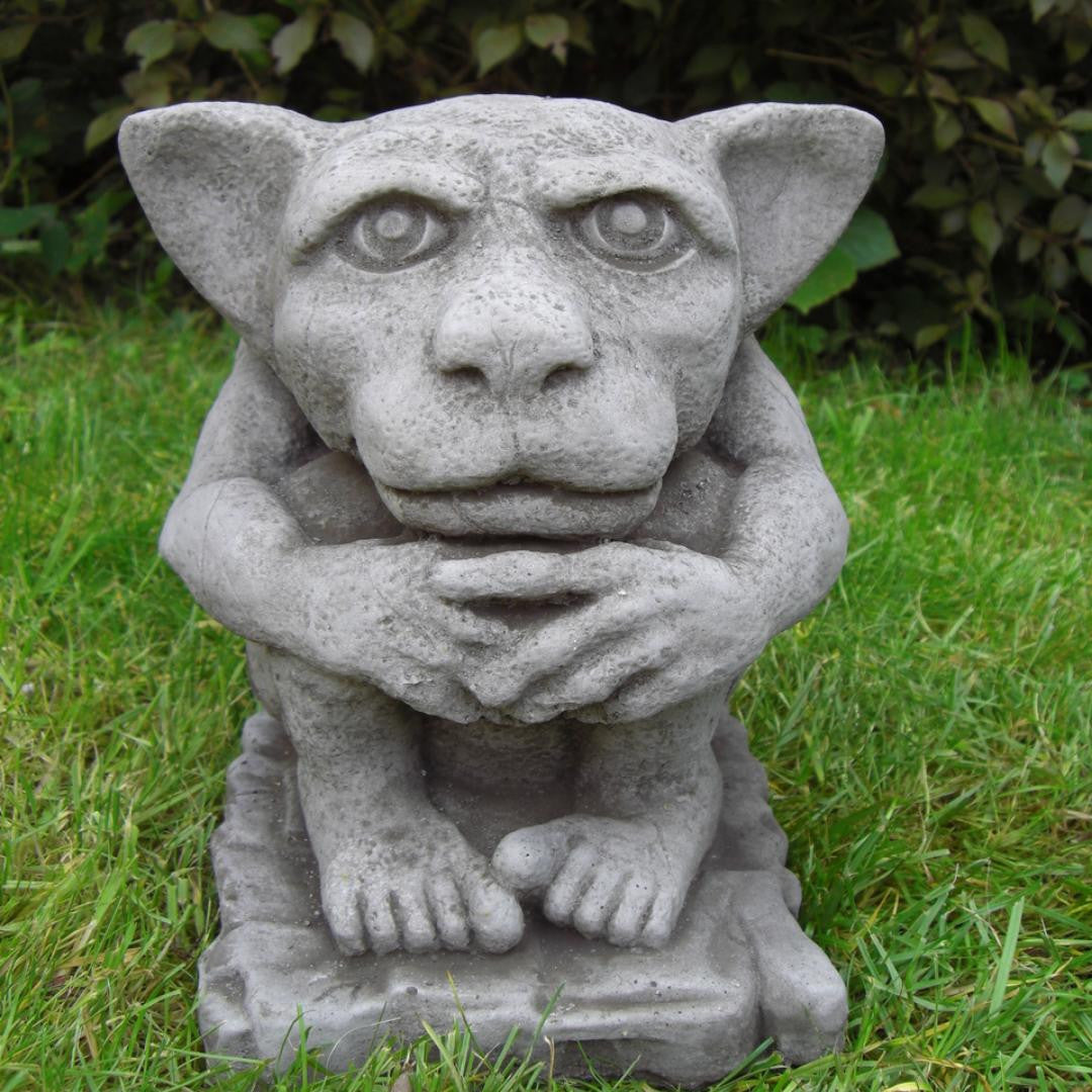 Stone Cast Big Ears Gargoyle Garden Ornament | Stunning Stone Cast ...